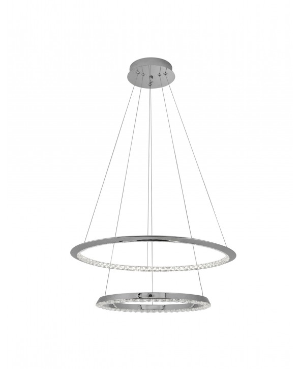ΦΩΤΙΣΤΙΚΟ ΚΡΕΜΑΣΤΟ LED 50W 9312838 3000K ΧΡΩΜΙΟ