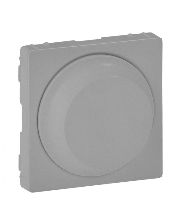 ΠΛΑΚΙΔΙΟ DIMMER ΠΕΡΙΣΤΡΟΦΙΚΟ 754882 VALENA LIFE ΑΛΟΥΜΙΝΙΟ